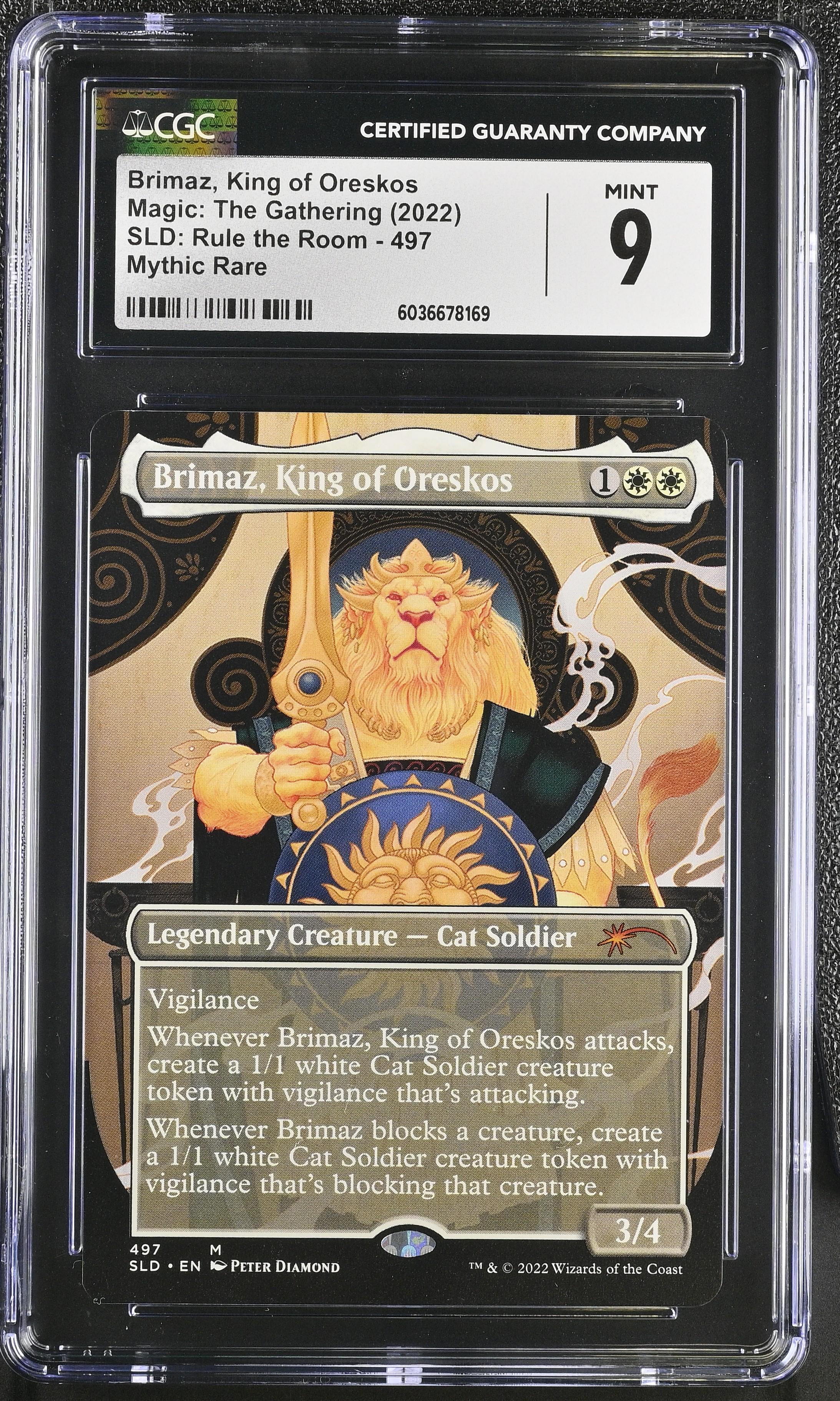 Brimaz, King of Oreskos (Secret Lair CGC 9) #8169