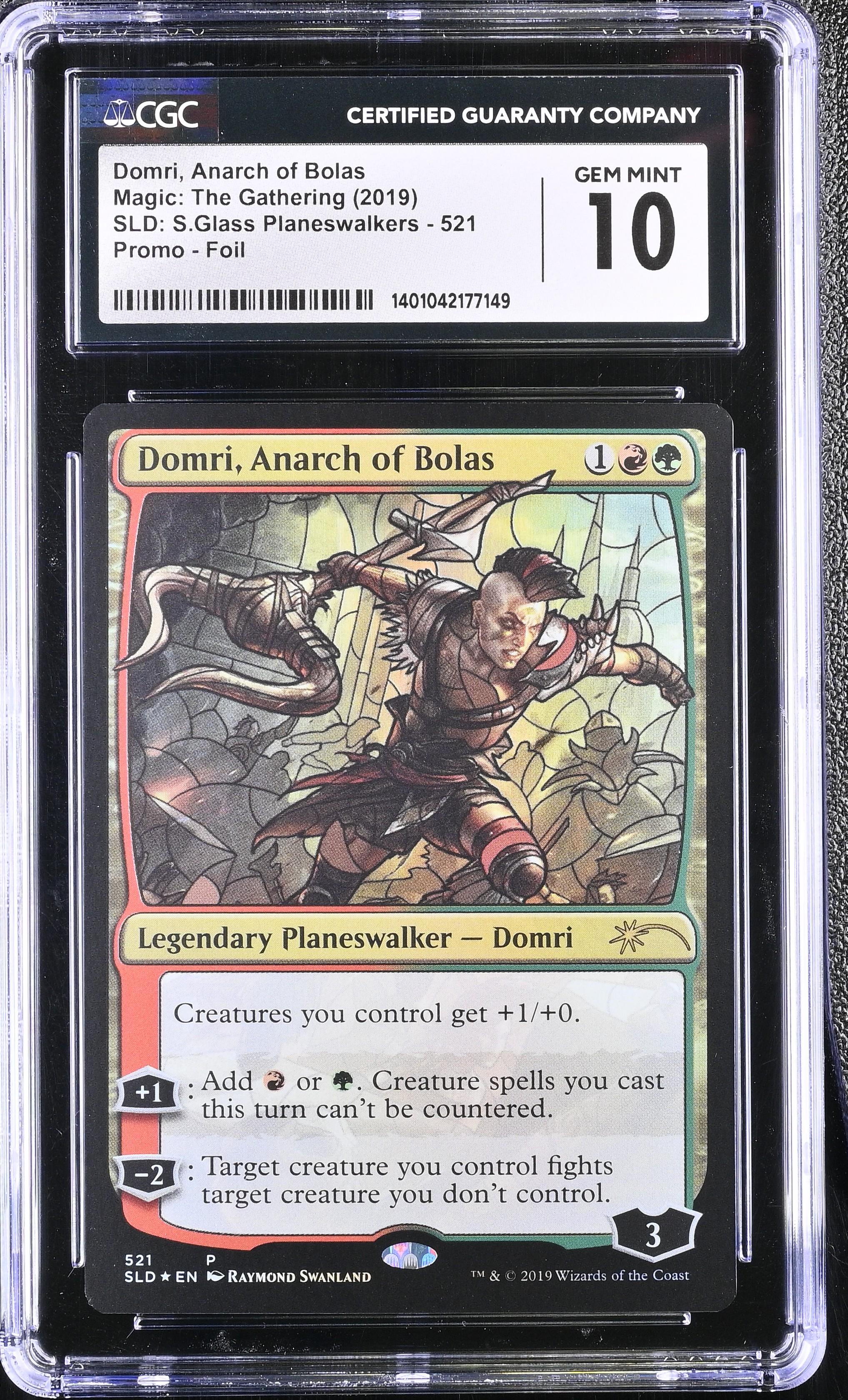 Domri, Anarch of Bolas (Secret Lair Foil CGC 10) #7149