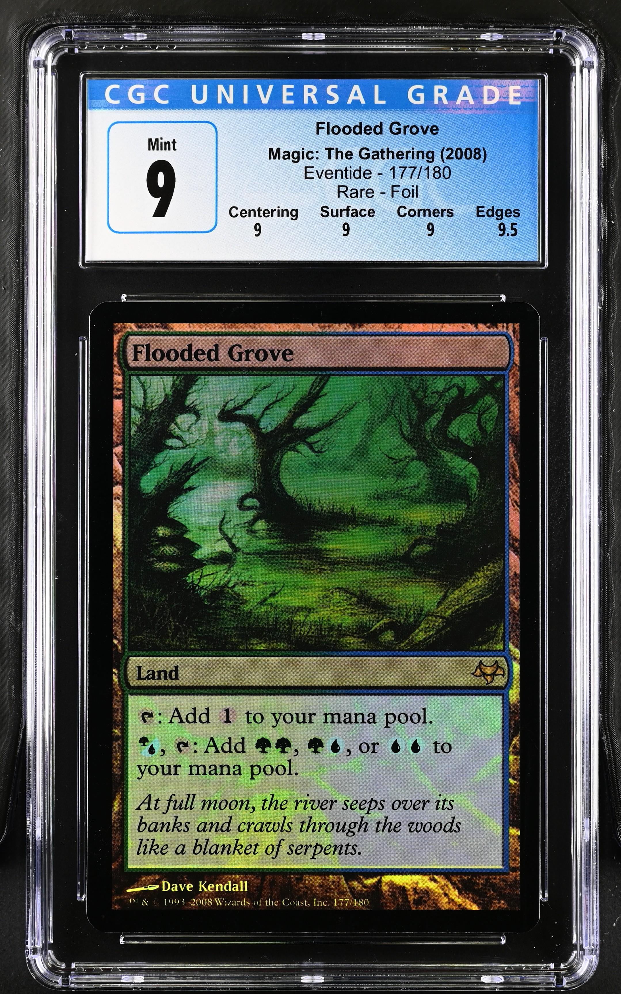 Flooded Grove (Eventide Foil CGC 9) #4318