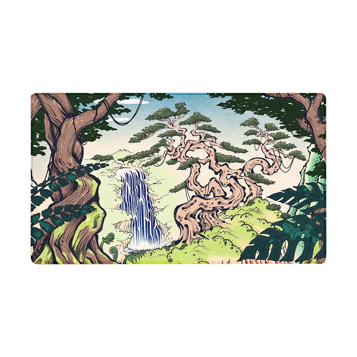 Arcane Fortress Standard Playmat - Verdant Sanctuary