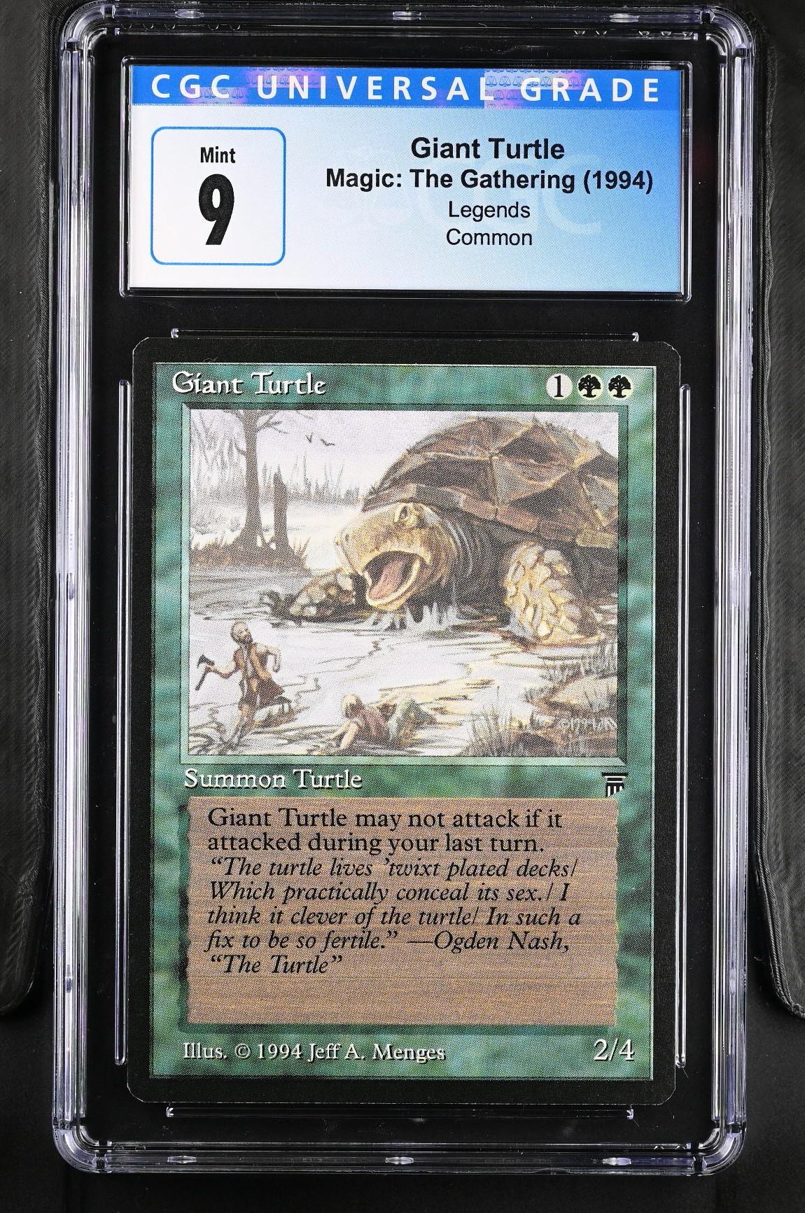 Giant Turtle (Legends CGC 9) #3071