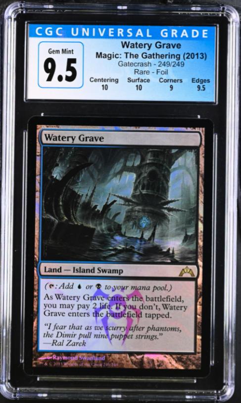Watery Grave - Foil (Gatecrash - CGC 9.5) - 3993256288