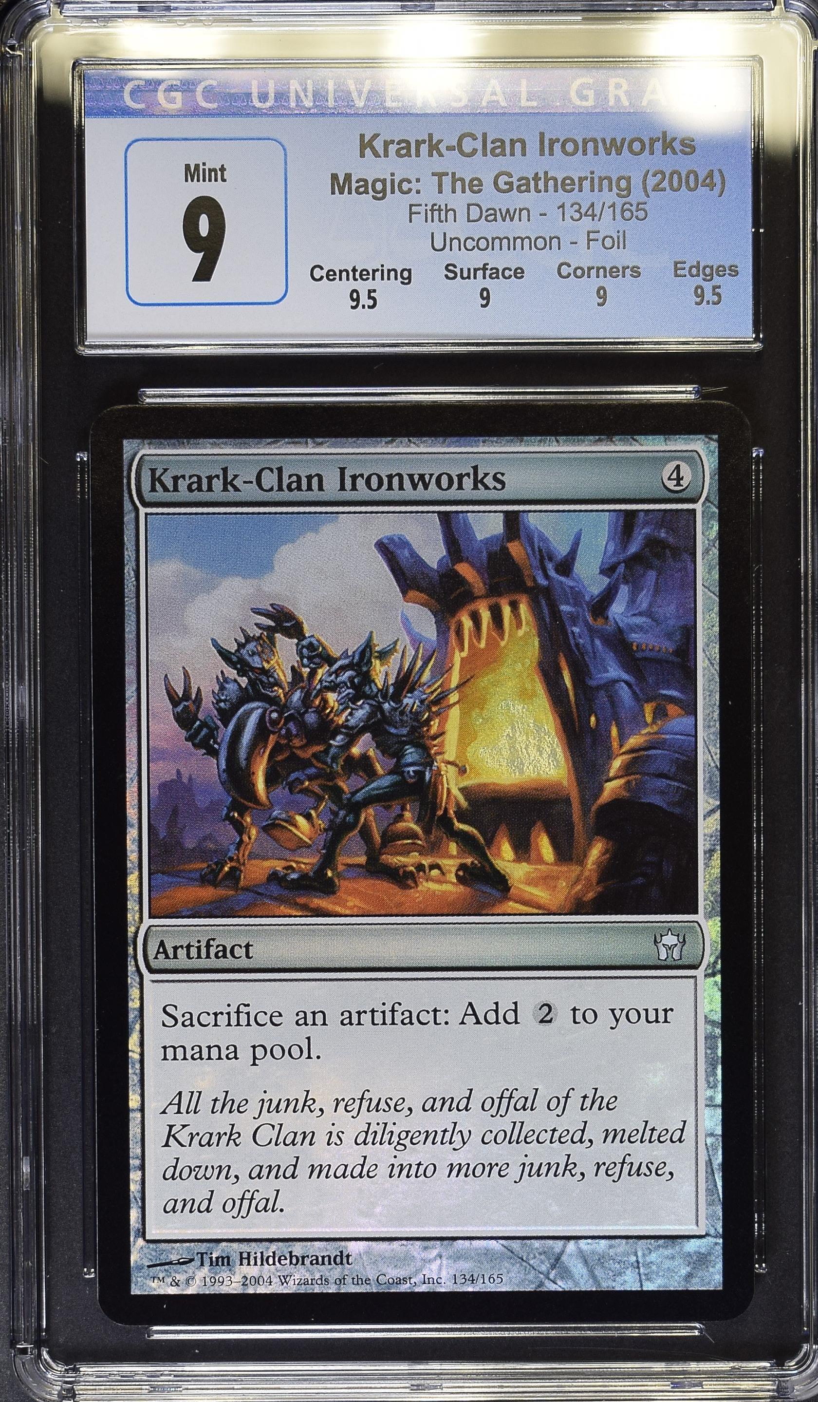 Krark-Clan Ironworks (Fifth Dawn Foil CGC 9) #0152