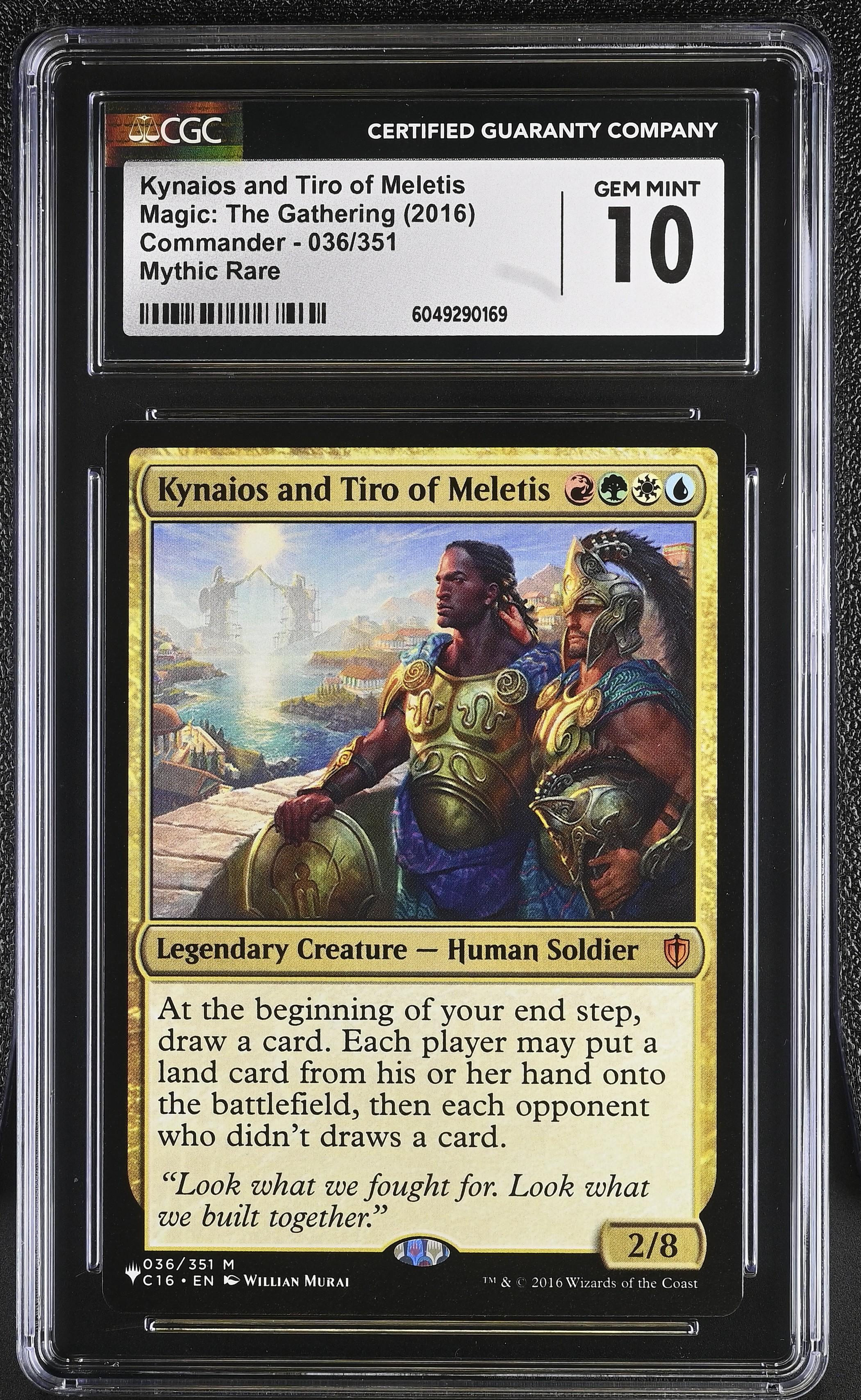 Kynaios and Tiro of Meletis (Mystery Booster/The List CGC 10) #0169