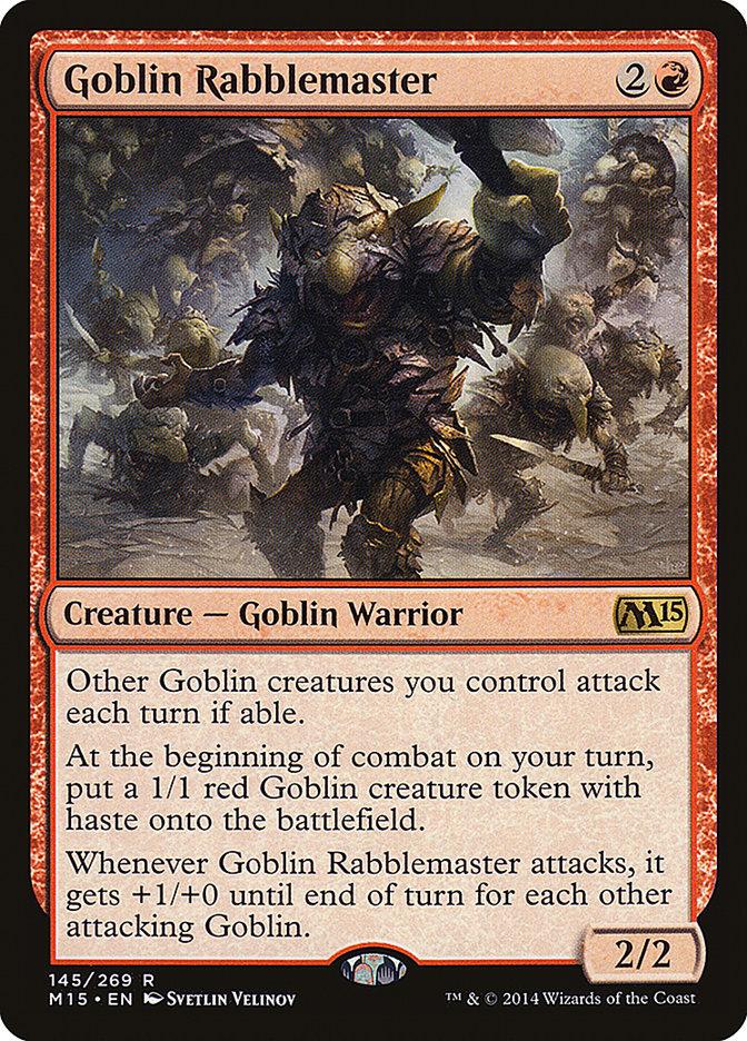 Goblin Rabblemaster | 2015 Core Set | Modern | Card Kingdom
