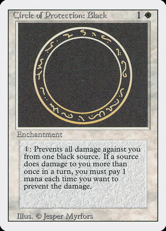 Circle of Protection: Black | 3rd Edition | Card Kingdom