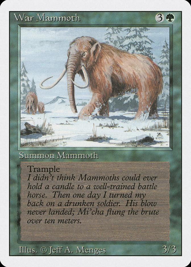 War Mammoth | 3rd Edition | Card Kingdom