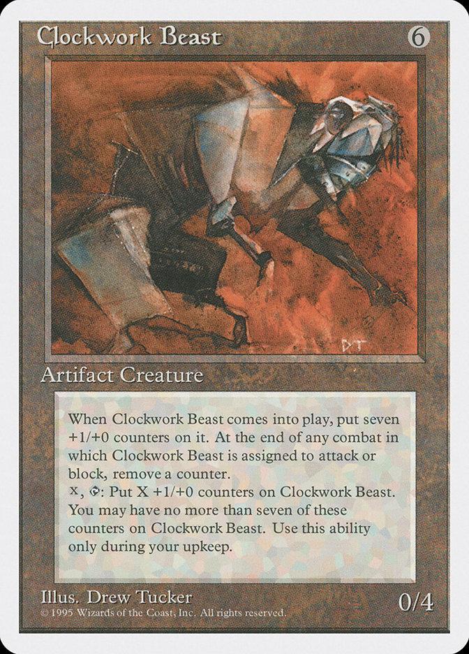Clockwork Beast | 4th Edition | Card Kingdom