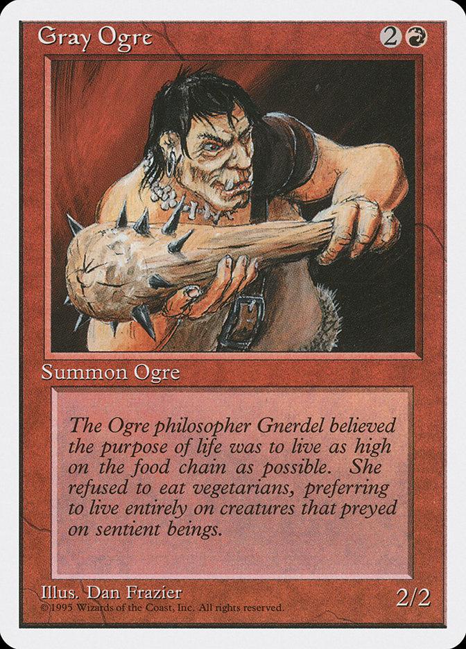 Gray Ogre | 4th Edition | Card Kingdom