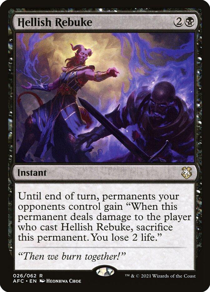 Hellish Rebuke | Adventures in the Forgotten Realms Commander Decks ...