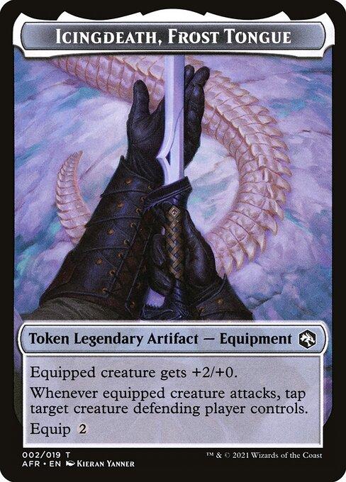 Icingdeath, Frost Tongue Token | Adventures in the Forgotten Realms ...