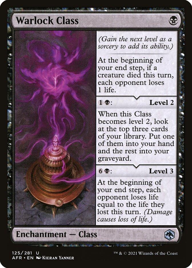 Warlock Class | Adventures in the Forgotten Realms | Pioneer | Card Kingdom