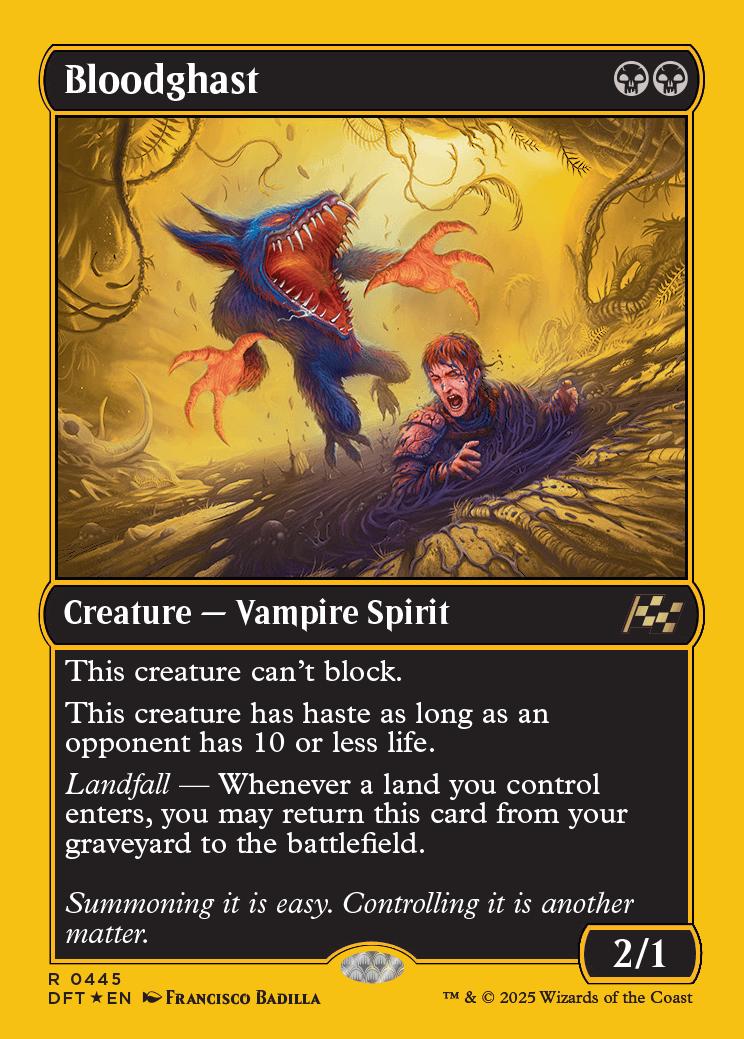 Bloodghast | Aetherdrift Variants Foil | Standard | Card Kingdom