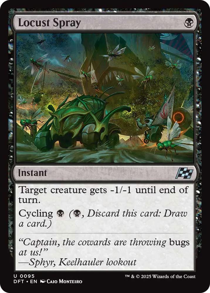 Locust Spray | Aetherdrift Foil | Standard | Card Kingdom