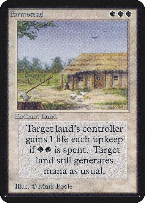 Farmstead | Alpha | Card Kingdom