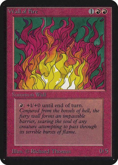 Wall of Fire | Alpha | Card Kingdom