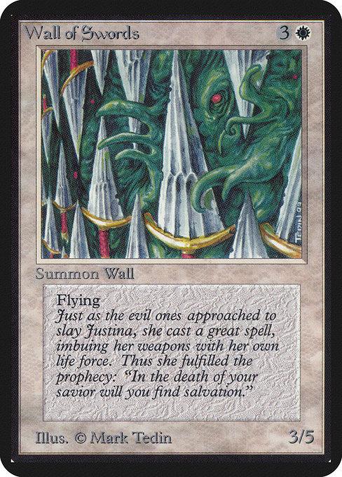 Wall of Swords | Alpha | Card Kingdom