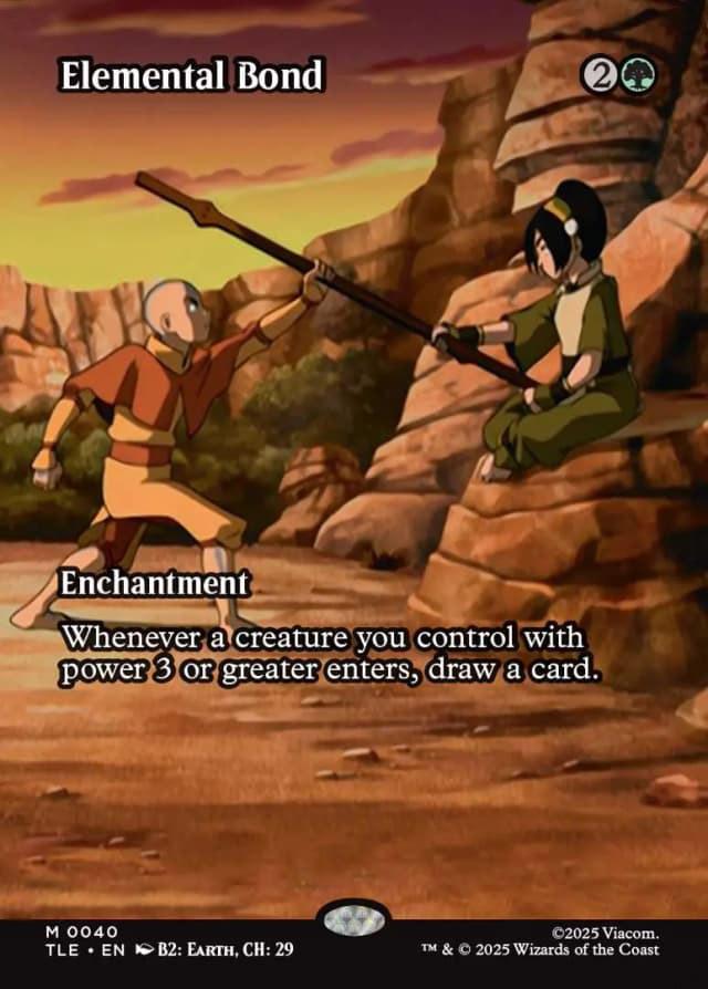 Avatar: The Last Airbender Eternal-Legal Variants: Elemental Bond