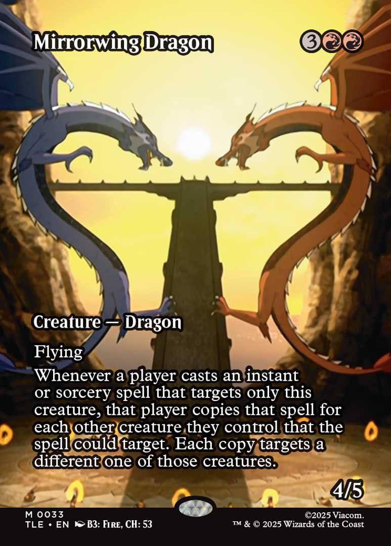Avatar: The Last Airbender Eternal-Legal Variants: Mirrorwing Dragon