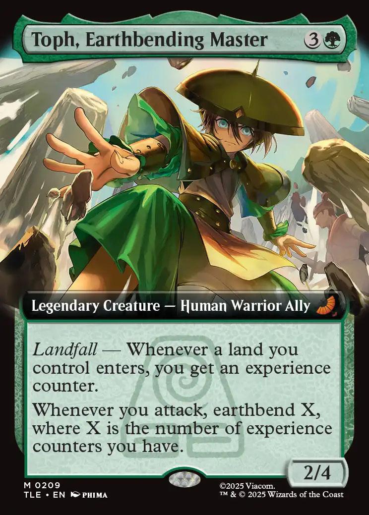 Avatar: The Last Airbender Eternal-Legal Variants Foil: Toph ...