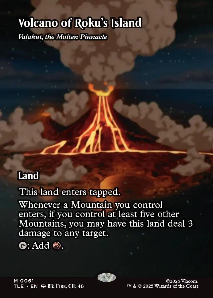 Avatar: The Last Airbender Eternal-Legal Variants: Valakut, the Molten ...