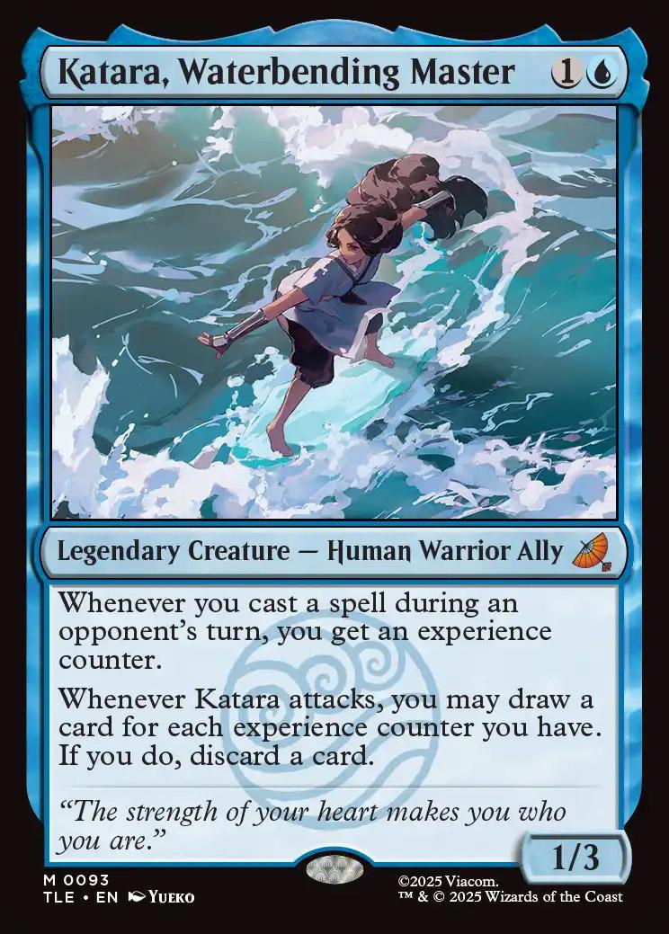 Avatar: The Last Airbender Eternal-Legal Foil: Katara, Waterbending Master