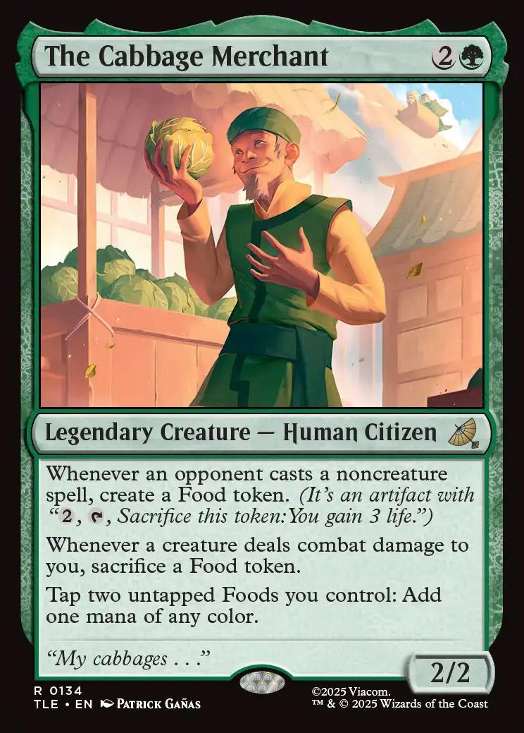 Avatar: The Last Airbender Eternal-Legal Foil: The Cabbage Merchant