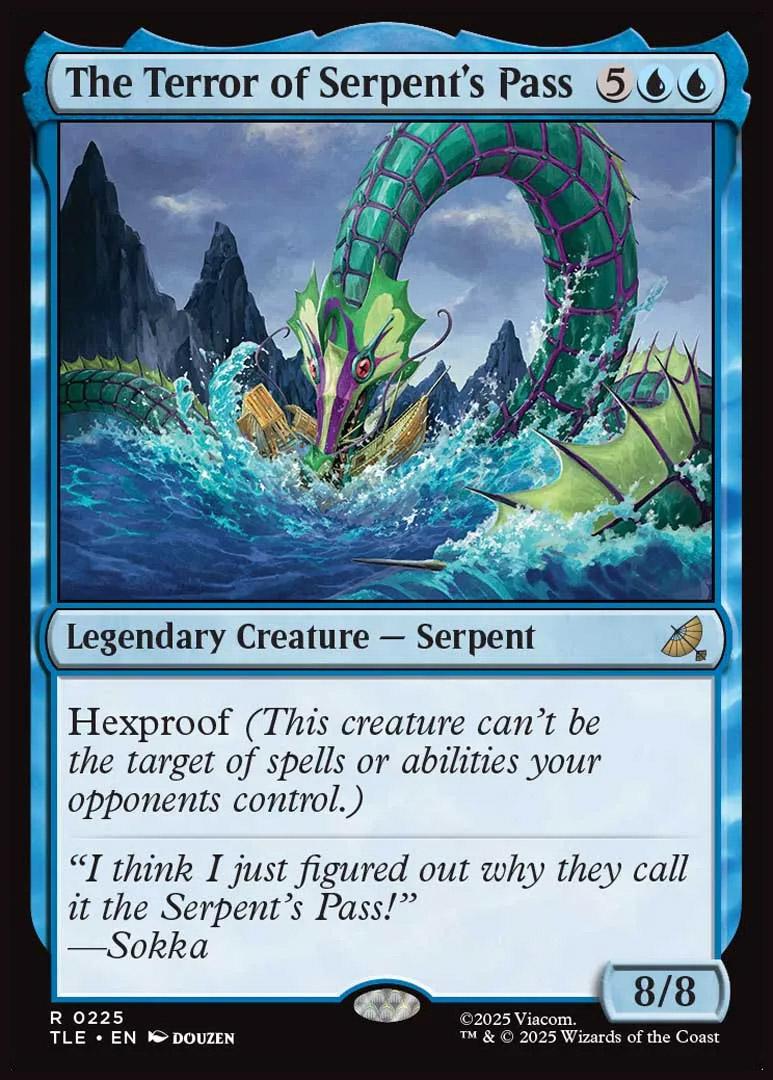 Avatar: The Last Airbender Eternal-Legal Foil: The Terror of Serpent's Pass
