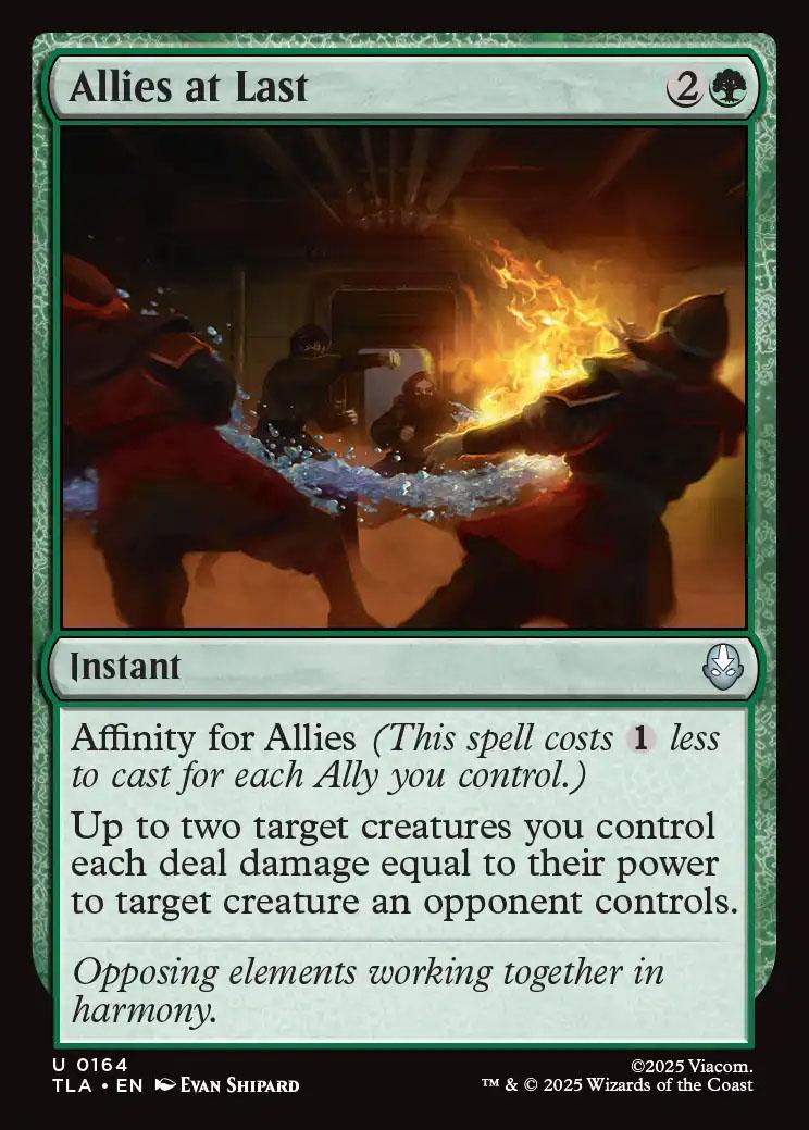 Avatar: The Last Airbender: Allies at Last