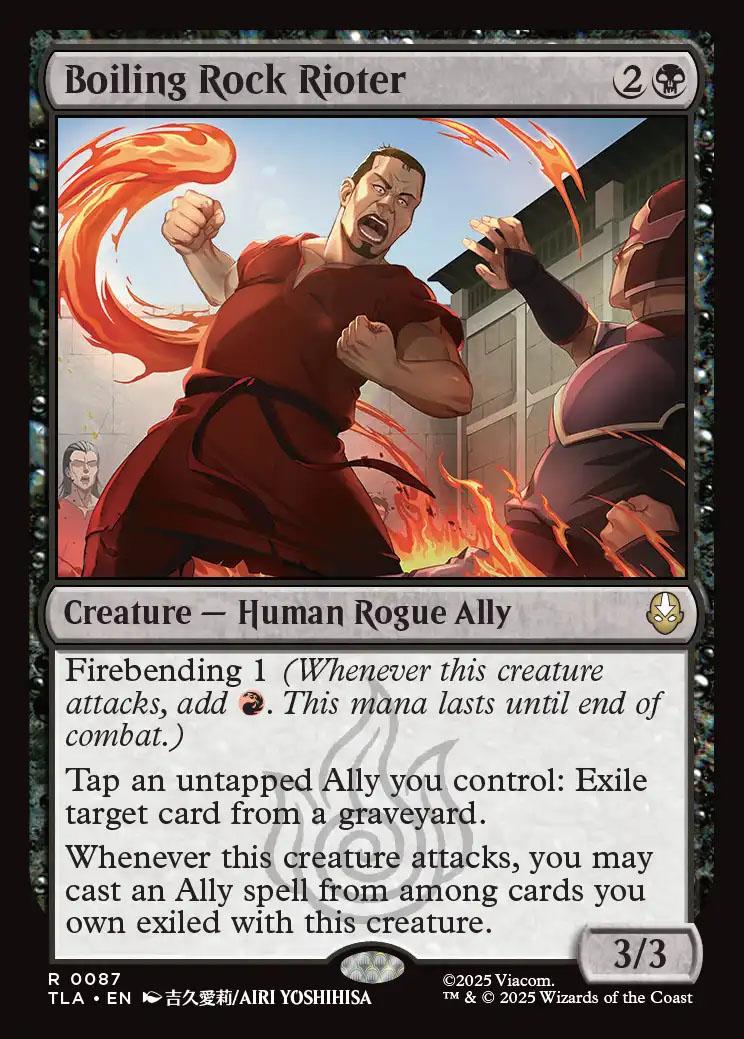 Avatar: The Last Airbender: Boiling Rock Rioter