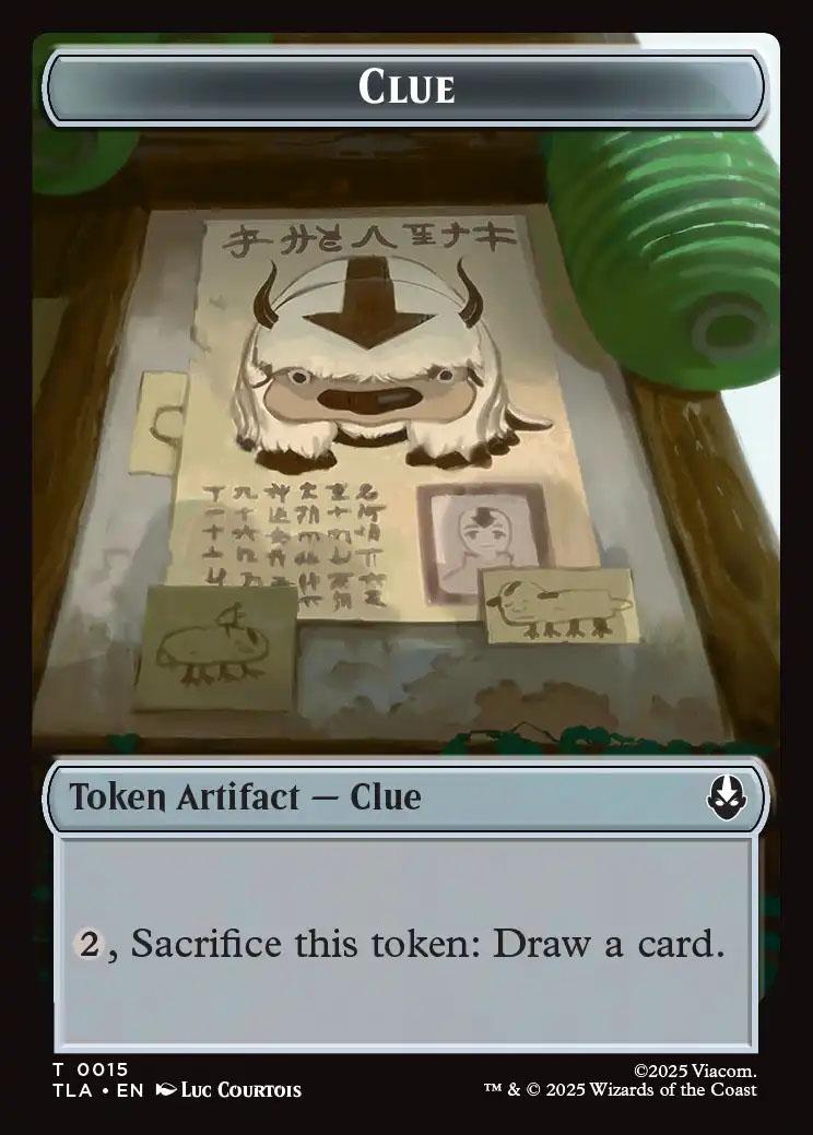 Avatar: The Last Airbender: Clue Token (0015)