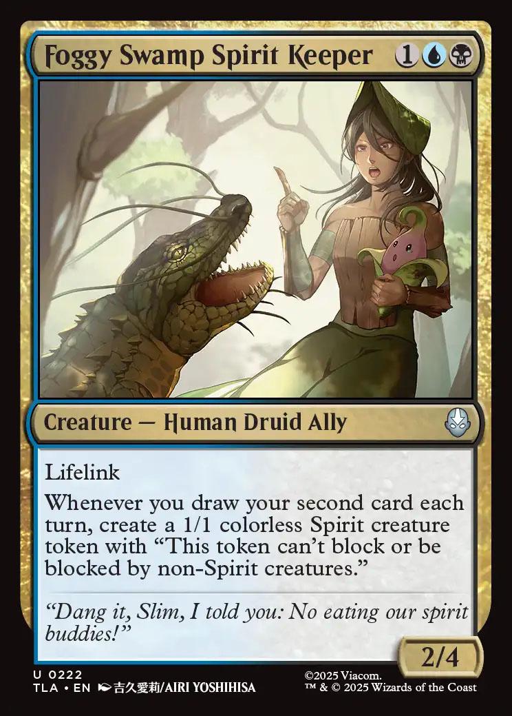 Avatar: The Last Airbender: Foggy Swamp Spirit Keeper