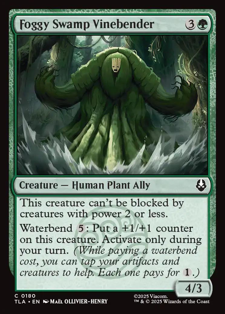 Avatar: The Last Airbender: Foggy Swamp Vinebender