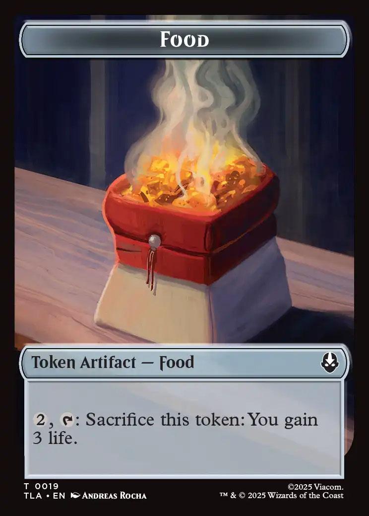 Avatar: The Last Airbender Foil: Food Token (0019)