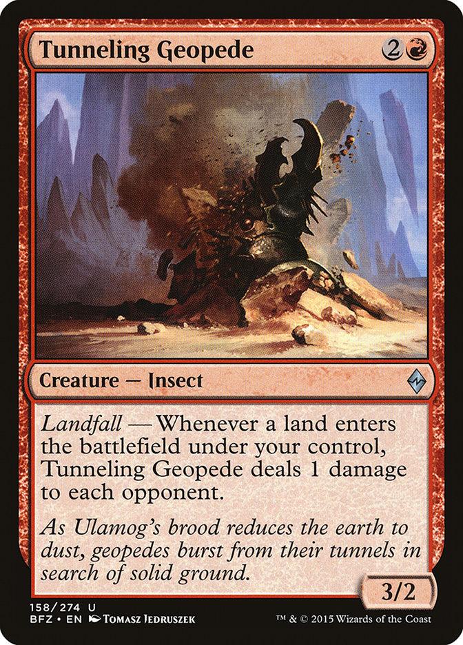 Tunneling Geopede | Battle for Zendikar | Modern | Card Kingdom