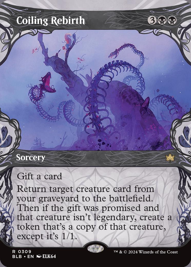 Coiling Rebirth | Bloomburrow Variants Foil | Standard | Card Kingdom