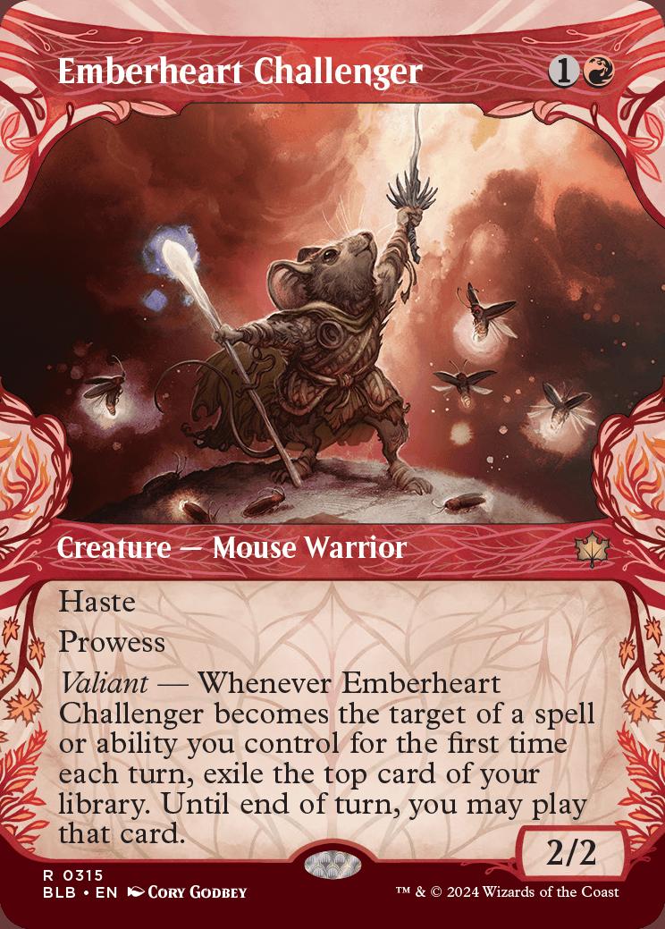 Emberheart Challenger | Bloomburrow Variants Foil | Standard | Card Kingdom