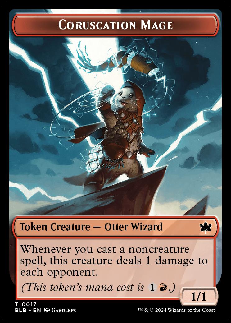 Coruscation Mage Token | Bloomburrow | Standard | Card Kingdom