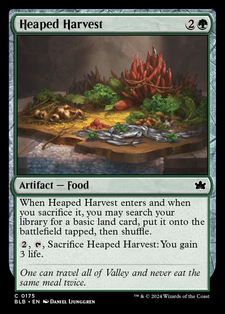 Heaped Harvest | Bloomburrow | Standard | Card Kingdom