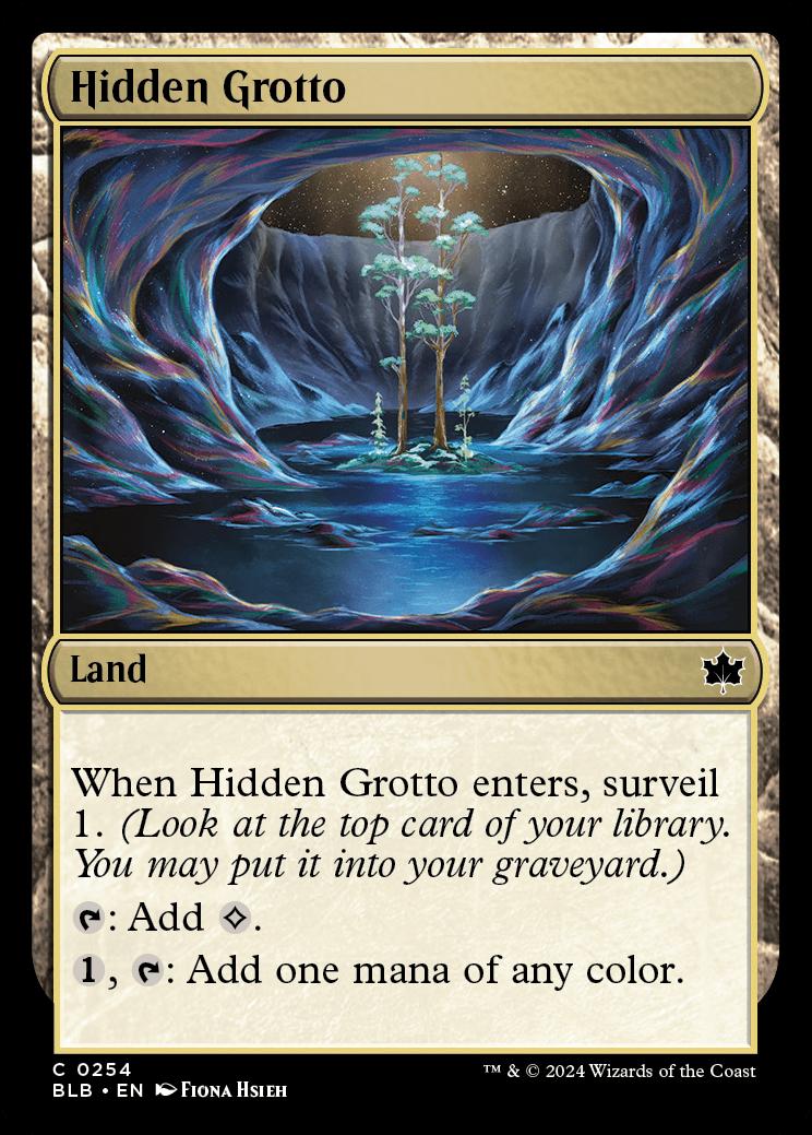 Hidden Grotto | Bloomburrow | Standard | Card Kingdom