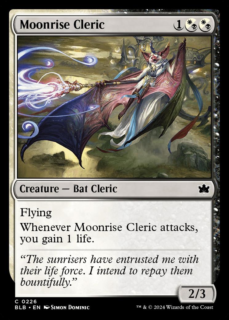 Moonrise Cleric | Bloomburrow | Standard | Card Kingdom