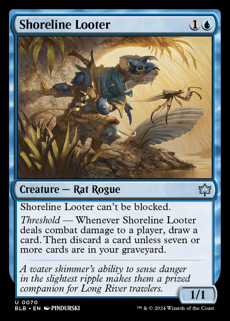 Shoreline Looter | Bloomburrow | Standard | Card Kingdom
