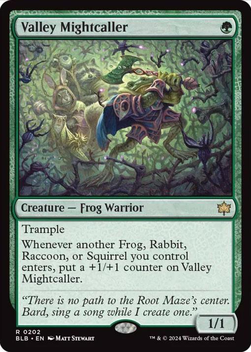Valley Mightcaller | Bloomburrow | Standard | Card Kingdom