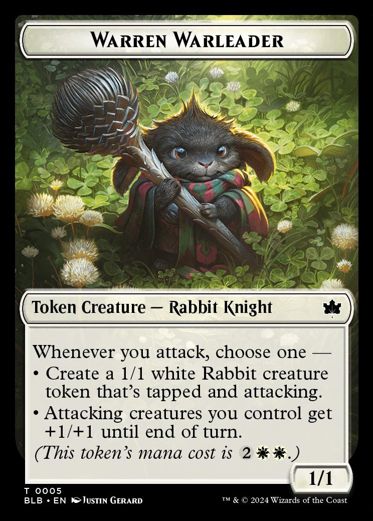 Warren Warleader Token | Bloomburrow | Standard | Card Kingdom