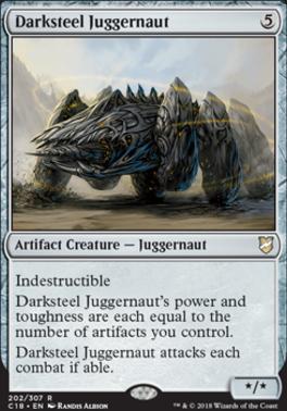 Darksteel Juggernaut | Commander 2018 | Commander | Card Kingdom
