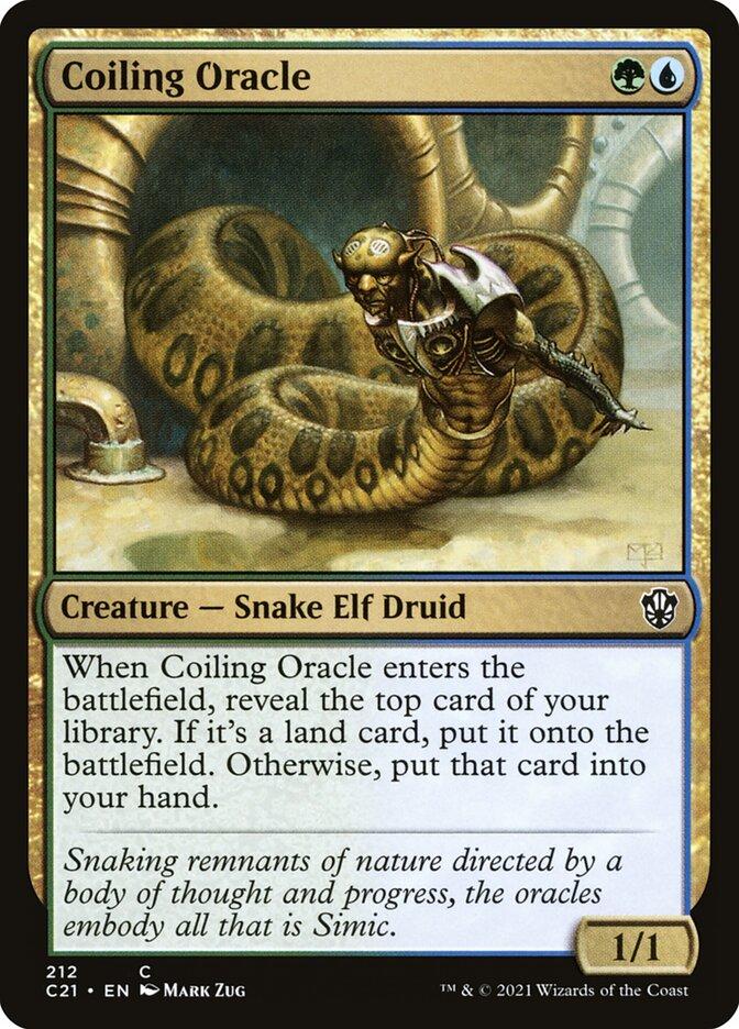 Coiling Oracle | Commander 2021 | Commander | Card Kingdom