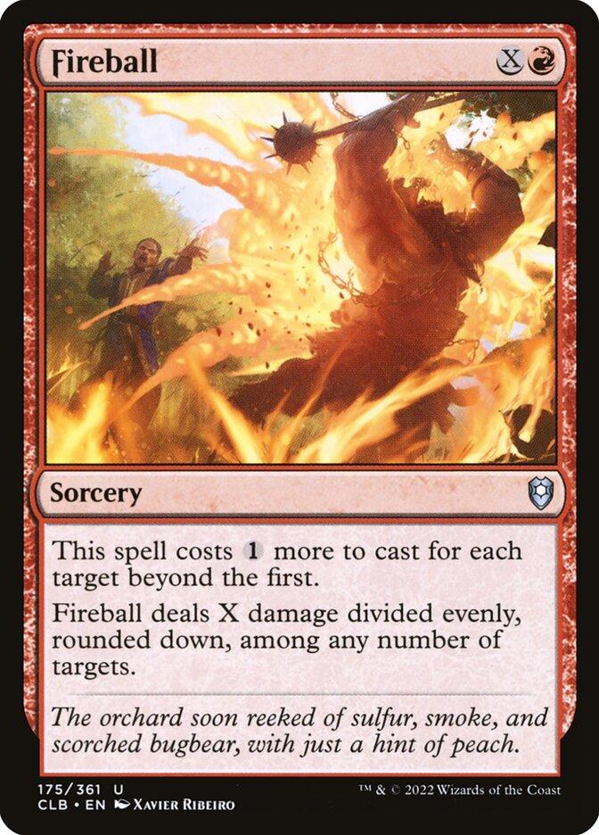 Fireball | Commander Legends: Battle for Baldur's Gate | Commander ...