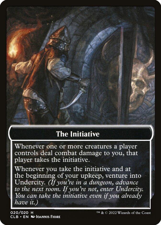 The Initiative Token // Undercity Token | Commander Legends: Battle for ...