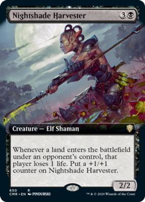 Nightshade Harvester | Commander Legends Variants Foil | Commander ...