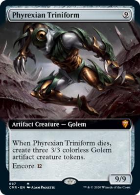 Phyrexian Triniform | Commander Legends Variants Foil | Commander ...